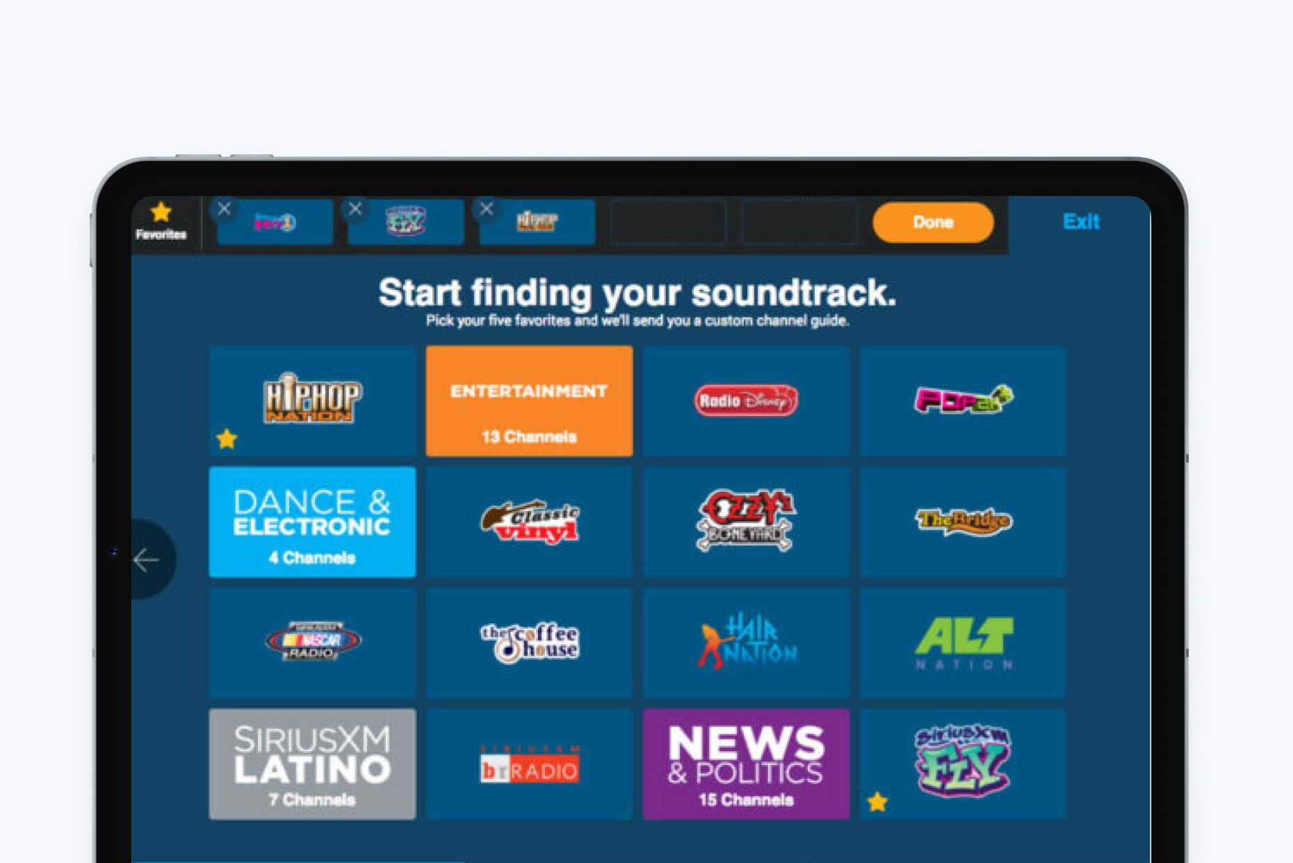 SiriusXM listening experience co-created with users | Infinum